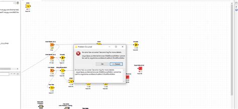Error When Add A New Node In Workflow Knime Analytics Platform