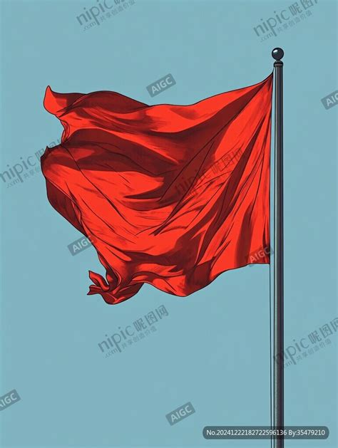 Ai创作图高清红色旗模板 高清赤旗 旗帜素材 10红面旗 红色的旗帜 赤旗飘扬 红色战旗 红色渐变道旗背景 旗迎风飘扬 会场旗帜党建旗帜 旗