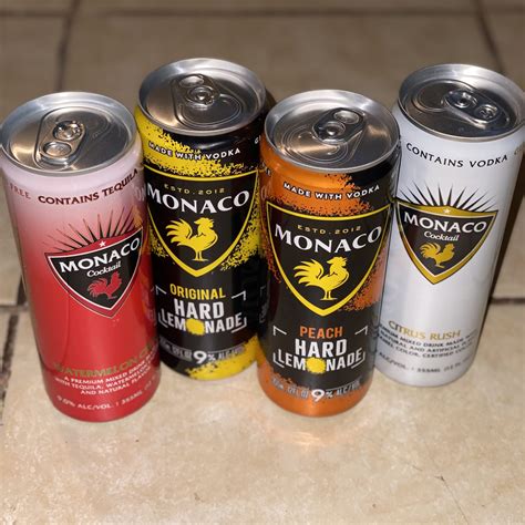 Lets Try Something Different Monaco Cocktails And Hard Lemonades