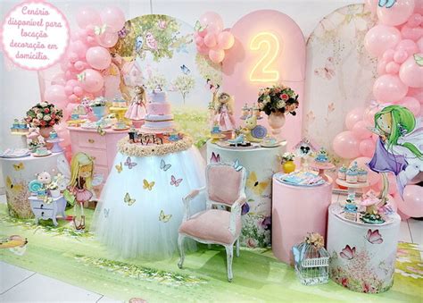 Decoração Jardim Encantado Super Cenário Elo7