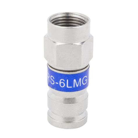 Pct Trs 6lmg Universal Rg6 Coaxial Locking Compression Connector Sedectro