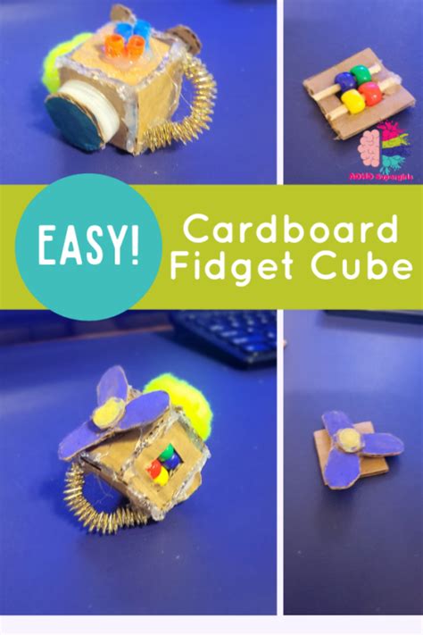 How To Make A Fidget Cube Out Of Cardboard