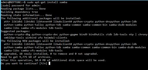how to set up samba debian 9 fasrmind