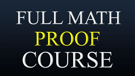Understanding Mathematical Proofs A Comprehensive Guide Galaxyai