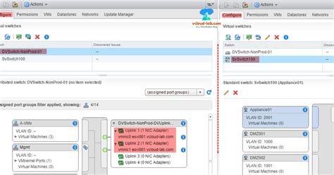 Migrating Move Back From Distributed Virtual Switch To Standard Virtual