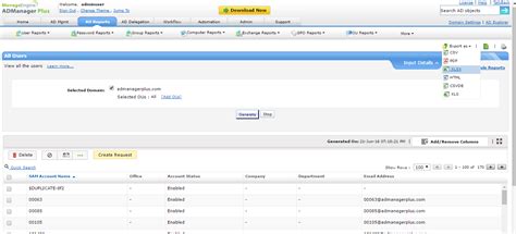 Active Directory Gegevens Exporteren Naar Csv Excel En Meer