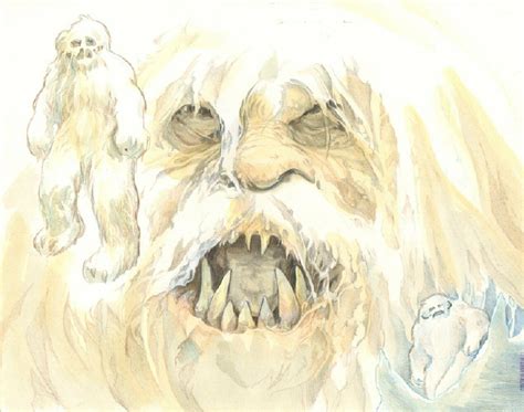 Star Wars Wampa Art