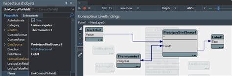 Creating A Component With Linkpropertytofieldtext When Using Visual Livebindings Fmx Delphi