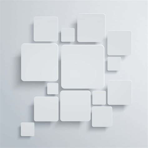 [100 ] White Square Backgrounds