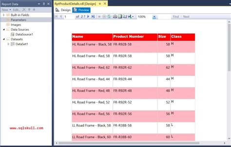 Parameters In Ssrs Sql Bi Tutorials