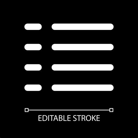 Playlist White Linear Ui Icon For Dark Theme Sequence Of Video Files Mediaplayer Interface