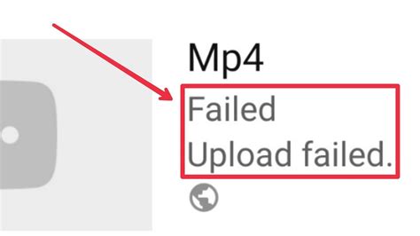 Youtube Upload Failed Problem In Android Youtube