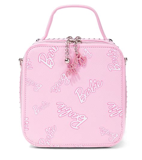 X Barbie® Faux Leather Backpack In Pink Monnalisa Mytheresa