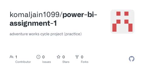 Github Komaljain Power Bi Assignment Adventure Works Cycle