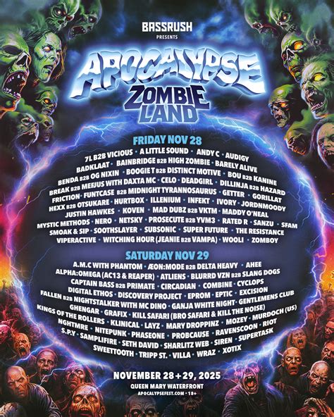 Lineup Apocalypse Fest