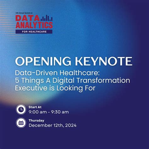 Big Data And Analytics Canada On Linkedin Dahc2024 Dataanalyticsforhealthcare Dataanalytics