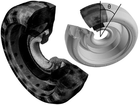 Geometry And Mesh For The Annular Chamber Download Scientific Diagram