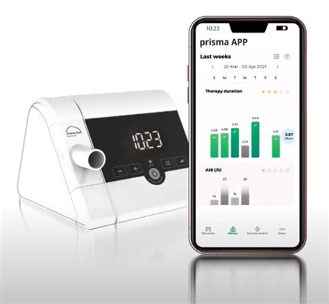 Prisma App Lapplication Smartphone De Lowenstein Medical Pour Le