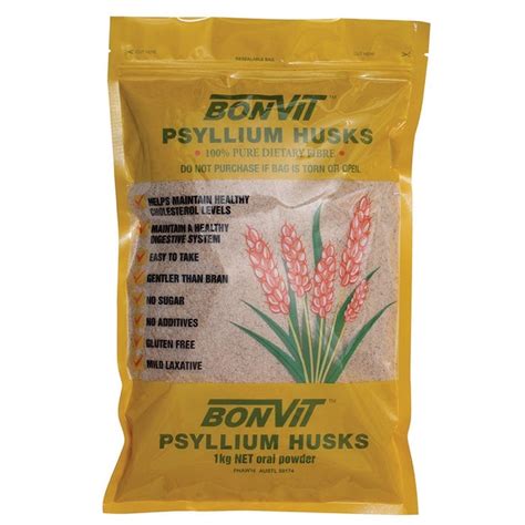 Bonvit Psyllium Husks Oral Powder 1kg Buy Online In Australia