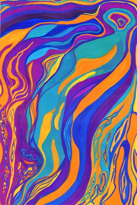 Sex By The Pool Abstract Art Original Etsy