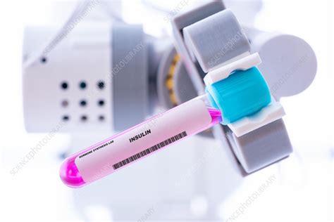 Test Tube Of Insulin Conceptual Image Stock Image F036 7350
