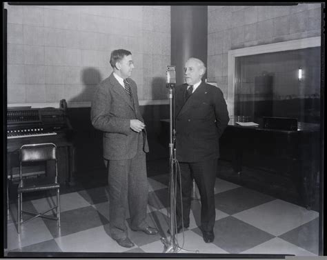 St Louis Mayor Bernard Dickmann And News Announcer Mr Douglas At The