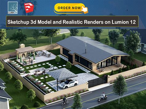 Sketchup 3d Model And Realistic Renders On Lumion 12 Upwork