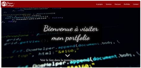 Ben Alaya Hana On Linkedin Portfolio Developpeur Web