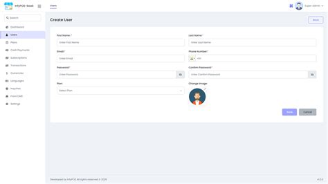 Pos Saas For Multi Store Outlets Built On Laravel React Js By