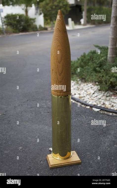 This Highly Sought After Shell Casing Was Presented To Bill Young By Armed Forces Personnel