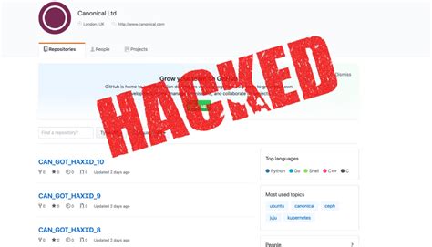 Canonicals Github Account Hacked But Ubuntu Repos Are Safe