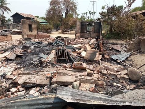 ဒီပဲယင်းတွင် အကြမ်းဖက် စစ်တပ် ဝင်ရောက် စီးနင်း မီးရှို့ခဲ့သော ယင်းတွေရွာနှင့် လက်တီးရွာက ပြည