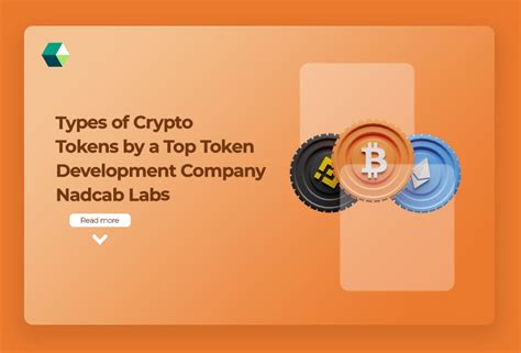 Types Of Crypto Tokens By A Top Token Development Company Nadcab Labs