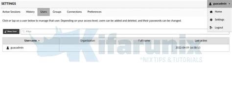 Configure Guacamole Mysql Database Authentication