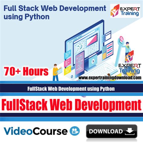 Fullstack Web Development Using Python Expert Training