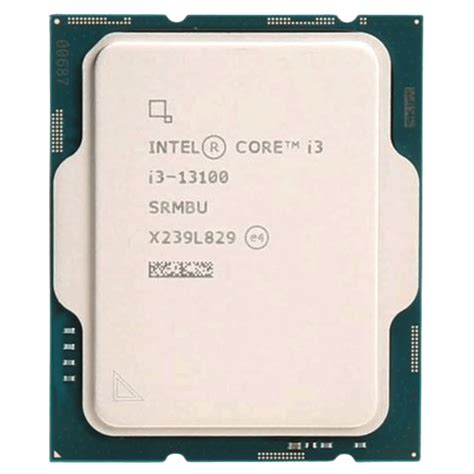 پردازنده Cpu Intel Core I3 13100 Raptor Lake