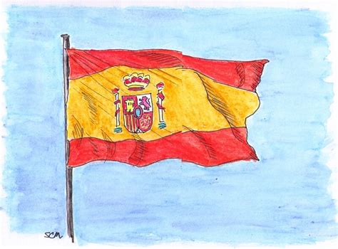 How To Draw The Flag Of Spain Winnerwest Moonlightchai