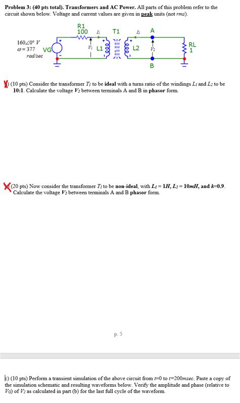 Solved Only Part C PLEASE The Schematic Only Part C Chegg Com