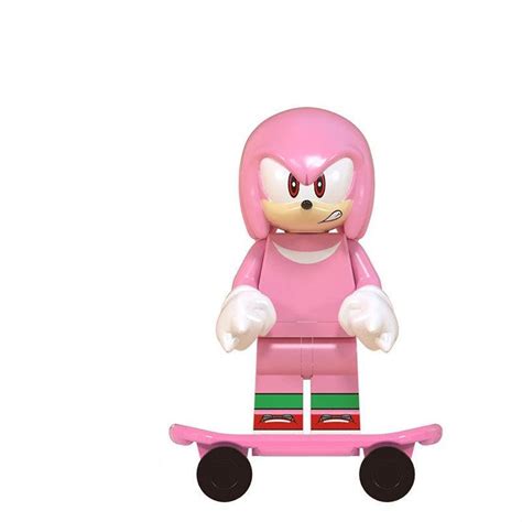 Hyper Knuckles Minifigures Lego Compatible Sonic Minifigure
