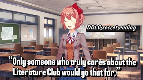 How To Get The Secret Ending In Ddlc Plus~ Youtube