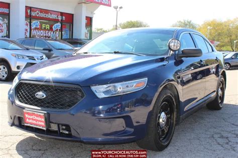 Used 2013 Ford Sedan Police Interceptor Police Interceptor Awd 4dr Sedan For Sale In Elgin Il