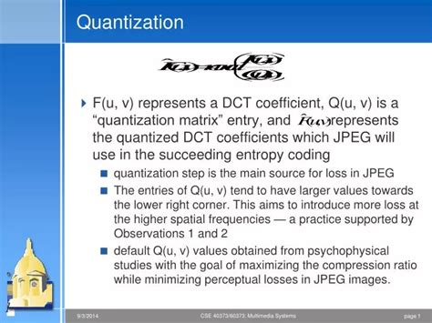 PPT Quantization PowerPoint Presentation Free Download ID
