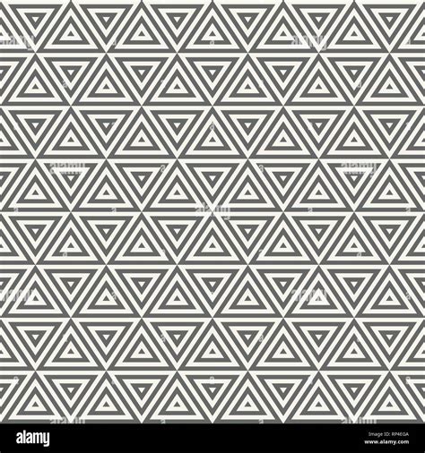 Abstract Geometric Simple Pattern Of Triangles Modern Stylish Texture Repeating Geometric