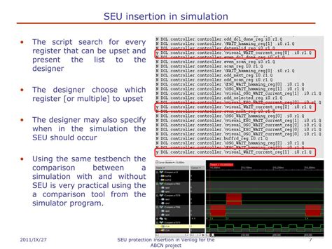 PPT SEU Protection Insertion In Verilog For The ABCN Project PowerPoint Presentation ID