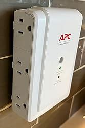 Amazon Com APC Wall Outlet Multi Plug Extender P6W 6 AC Multi Plug Outlet 1080 Joule Surge