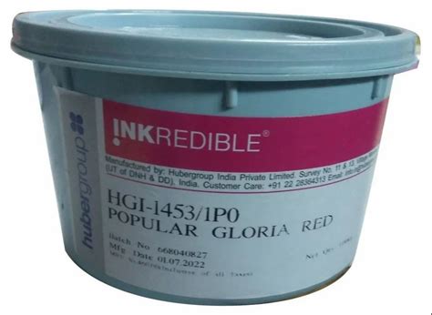 Red Inkredible Offset Printing Ink At Rs 210kg Offset Printing Ink In Prayagraj Id