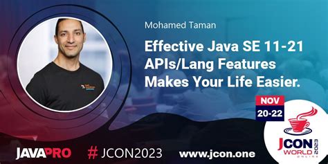 Mohamed Taman On Linkedin Java Comunity