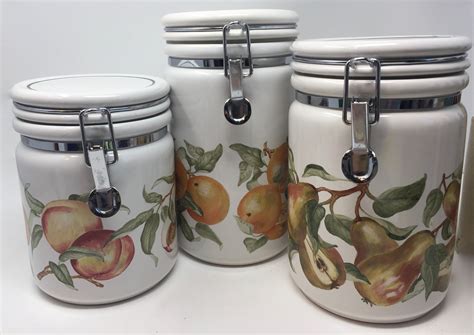 Decorative Ceramic Kitchen Canisters At Lynda Rahman Blog