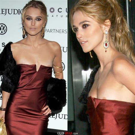 Keira Knightley Nude Tit Slip And Tight Tummy Teasing