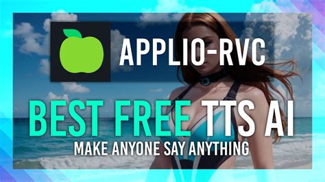 Best Free Tts Ai Voice Generator Any Voice Rvc Model More Troublechute Hub
